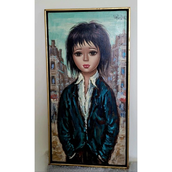 Nelly Dax | Art | Nelly Dax Original Signed Oil On Canvas Painting ...